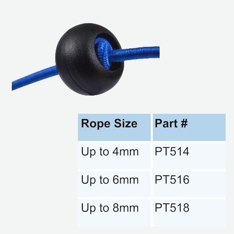 Clamcleat® PT518 Rope Stopper 8mm