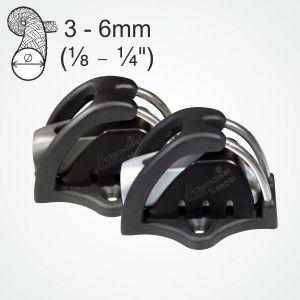 CK Keeper And Cage For 3-6mm (1/8 - 1/4") Rope |Clamcleat®